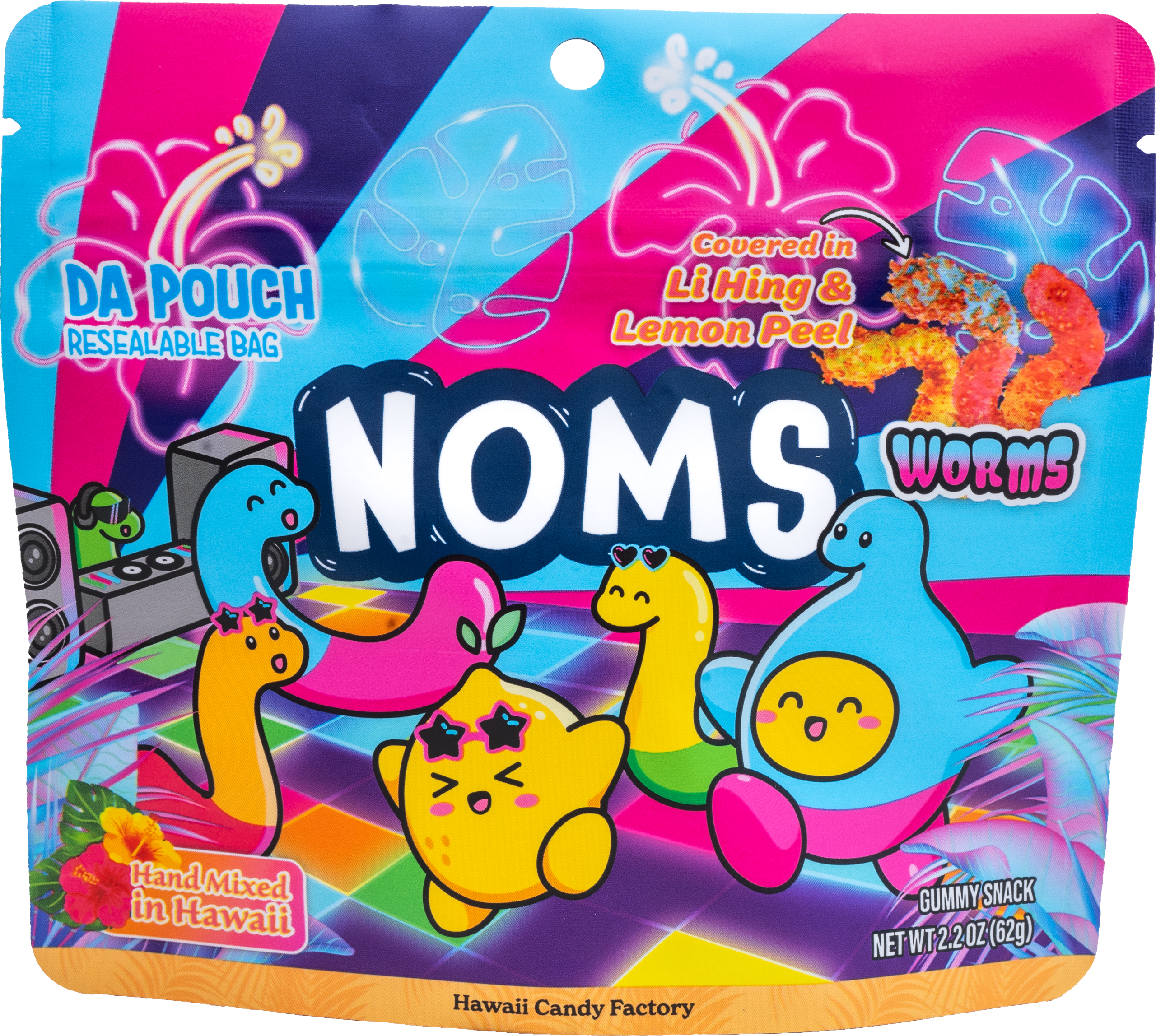 Noms | Hawaii Candy Factory