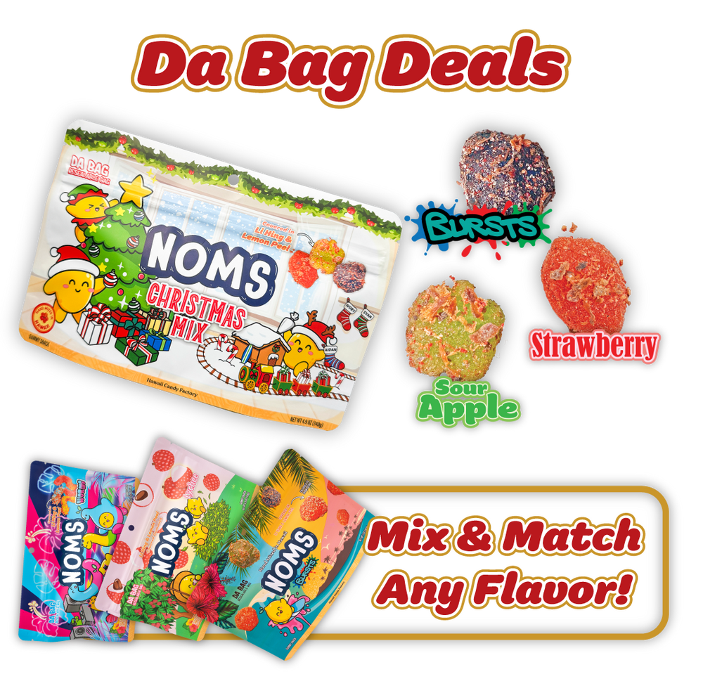 Noms | Hawaii Candy Factory