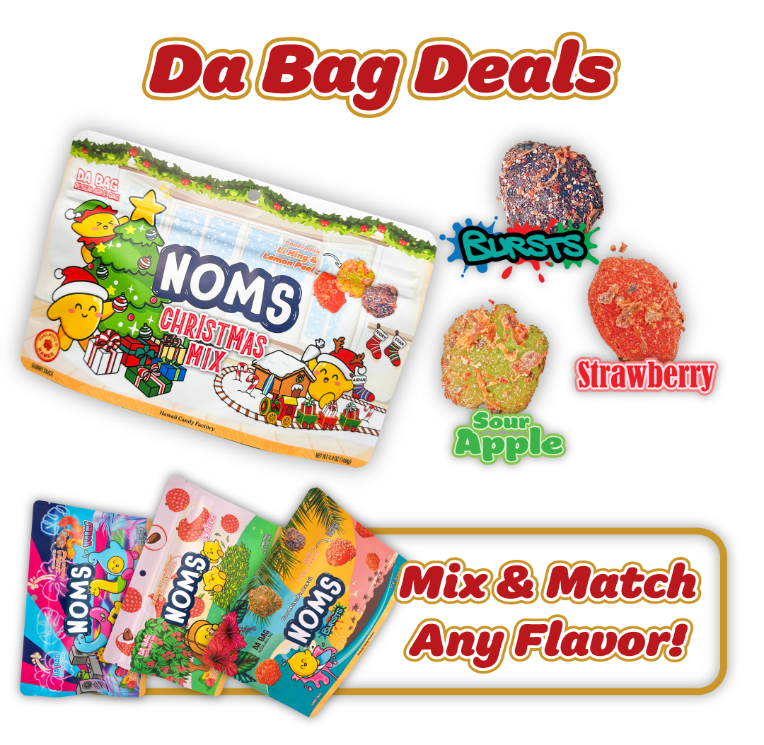 Noms | Hawaii Candy Factory